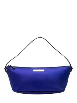 Gucci 20th Century Satin Shoulder Bag - Blue