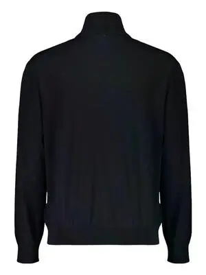 Paul & Shark High-neck Virgin-wool Sweater - Black