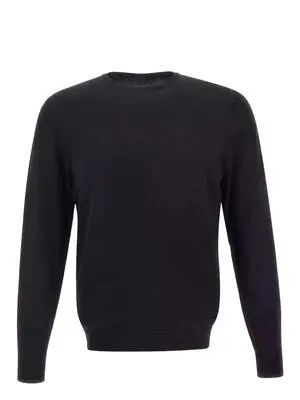 RRD Maxell Logo-patch Fine-knit Top - Black