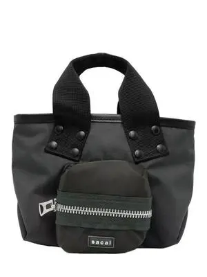 Sacai Multi-pocket Tote Bag - Grey