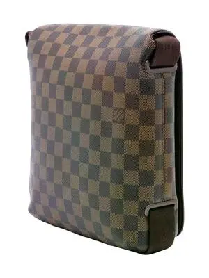 LOUIS VUITTON Damier Ebene Brooklyn Pm Crossbody Bag - Brown