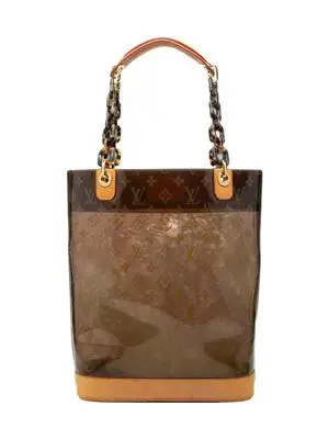 LOUIS VUITTON Monogram Cabas Sac Ambre Mm Tote Bag - Brown
