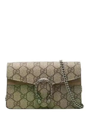 Gucci Mini Gg Supreme Dionysus Crossbody Bag - Neutrals