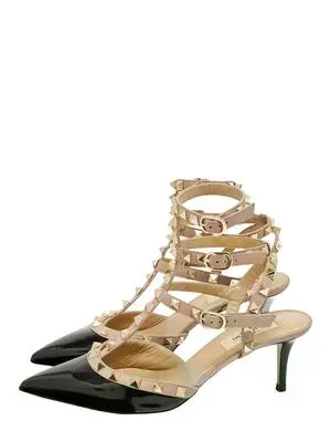 VALENTINO Valentino Garavani Rockstud Leather Pumps