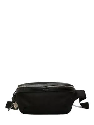 Saint Laurent 2021 Canvas Classic Belt Bag - Black