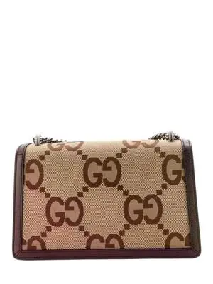 GUCCI Gucci Dionysus Jumbo GG Canvas Small Shoulder Bag