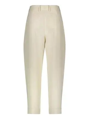 MOORER Pleated Straight-leg Trousers - Neutrals