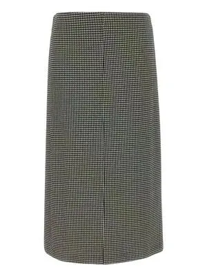 ELENA MIRÒ ELENA MIRÒ Check-Pattern Midi Skirt