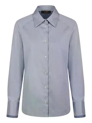 MOORER Moorer Striped Long Sleeve Shirt