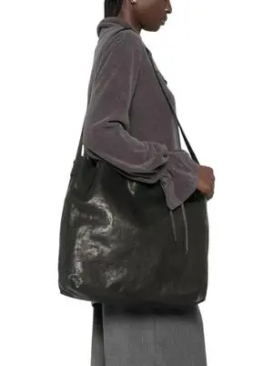 ANN DEMEULEMEESTER Shoulder Bag - Black