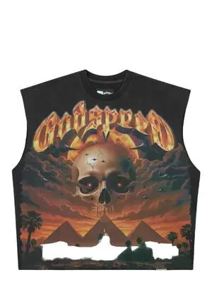 GODSPEED Echoes Empire Graphic-print T-shirt - Black