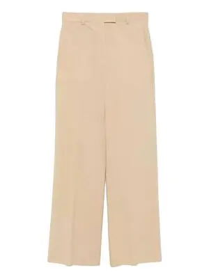 CIRCOLO 1901 Circolo 1901 Cotton Blend Straight-Leg Trousers