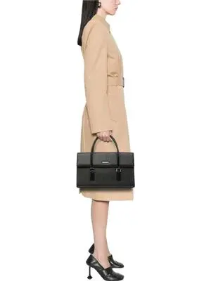 Burberry 2000-2017 Leather Handbag - Black