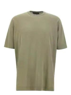 FILIPPO DE LAURENTIIS Crew-neck Short-sleeve T-shirt - Green