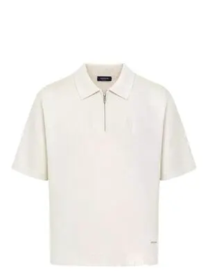 TOMBOLINI Zip-fastening Knitted Polo Shirt - Neutrals