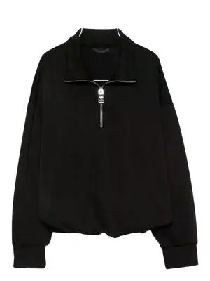 DONDUP DONDUP Quarter-Zip Drop-Shoulder Sweater