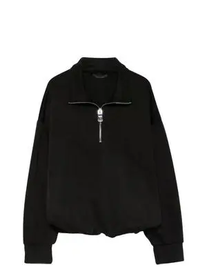 DONDUP DONDUP Quarter-Zip Drop-Shoulder Sweater