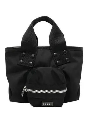 Sacai Multi-pocket Tote Bag - Black