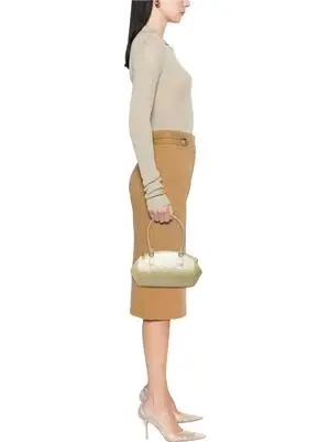 LOUIS VUITTON Monogram Vernis Sherwood Pm Handbag - Neutrals
