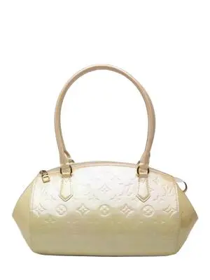 LOUIS VUITTON Louis Vuitton Monogram Vernis Sherwood PM Handbag Neutrals