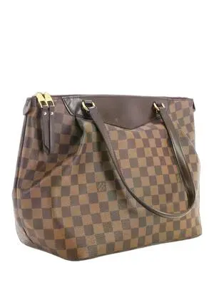 LOUIS VUITTON Louis Vuitton Westminster Damier GM Tote Bag Brown