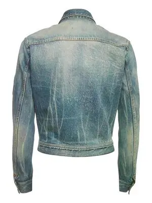 SAINT LAURENT Saint Laurent Fitted Denim Jacket