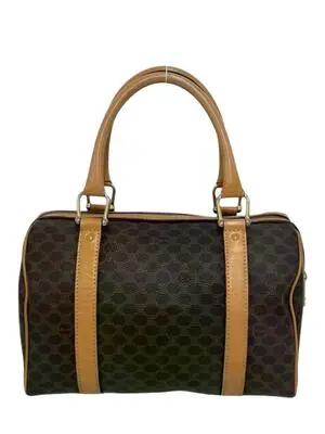 Celine Macadam Boston Bag - Brown