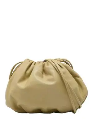 Bottega Veneta Lambskin The Mini Pouch Crossbody Bag - Neutrals