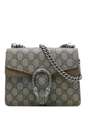 Gucci Gg Supreme Dionysus Crossbody Bag - Neutrals