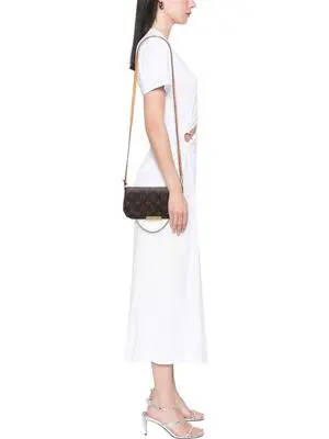 LOUIS VUITTON Monogram Favorite Mm Satchel - Brown
