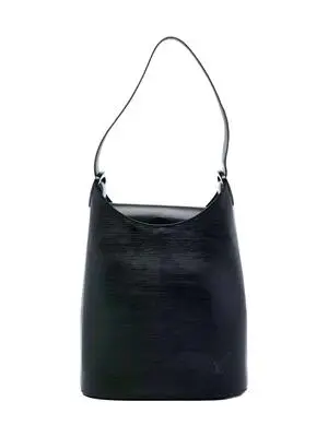 LOUIS VUITTON Epi Sac Verseau Shoulder Bag - Black