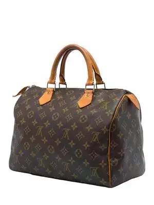 LOUIS VUITTON 1998 Monogram Speedy 30 Boston Bag