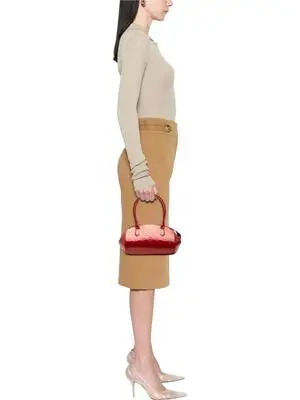 LOUIS VUITTON Louis Vuitton Monogram Vernis Sherwood PM Shoulder Bag Red