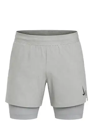 Nike Flex Stride Layered Shorts - Grey