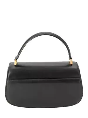 Dior Christian Dior Black Box Calfskin 30 Montaigne Avenue Top Handle Bag Black