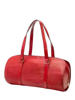 LOUIS VUITTON Epi Soufflot Handbag - Red