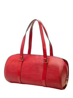 LOUIS VUITTON Epi Soufflot Handbag - Red