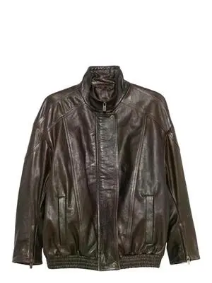 SALVATORE SANTORO Salvatore Santoro Zip-Cuff Leather Jacket