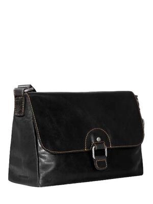 JACK GEORGES Voyager Olivia Crossbody Bag - Black