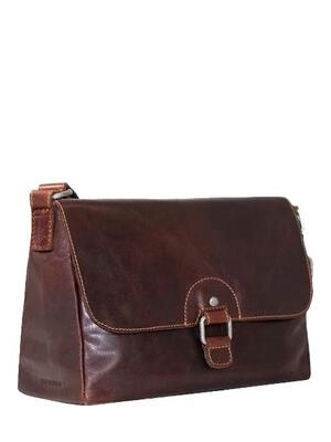 JACK GEORGES Voyager Olivia Crossbody Bag - Brown