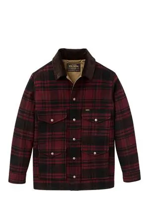 Filson Wool Blend Insulated Cruiser Jacket - Nero