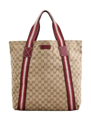 Shopbop Gucci Gg Canvas Vertical Tote Bag - Neutral