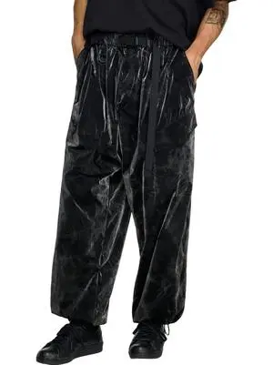 Adidas Y-3 Marble Nylon Tapered Pants Black
