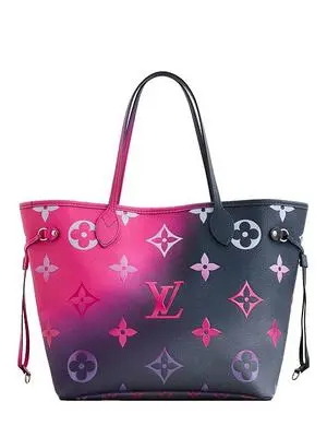 Shopbop Louis Vuitton Giant Monogram Neverfull Tote Mm - Multi