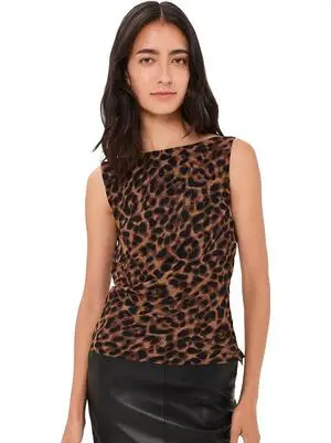 REFORMATION Dorthea Top - Panther
