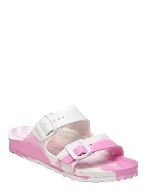 BIRKENSTOCK Birkenstock Arizona Essentials Slide On Sandal Multi Pink