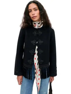 Rixo Inga Regular Blouse - Black