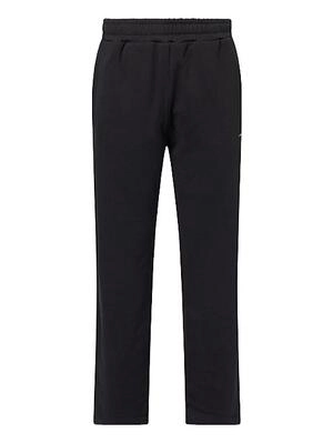 FIFA 1904 Stacked-logo Embroidered Cotton Jogging Bottoms - Black