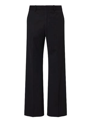 Acne Studios Palvin Wide-leg Wool Jacquard Trousers - Black