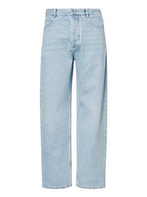Bottega Veneta Bleached Wide-leg Denim Jeans - Light Bleach